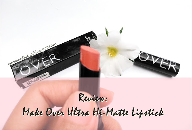 Review Make Over Ultra Hi Matte Lipstick - Thousands of Miracles