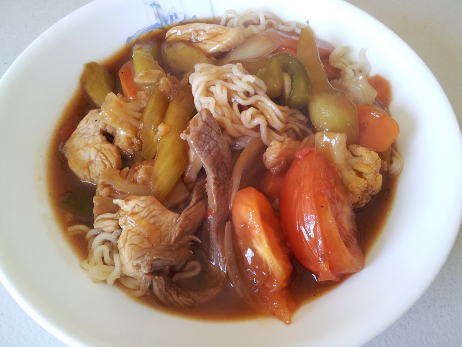 Home Engineering At Work: Mee Paprik (Paprik Noodles)