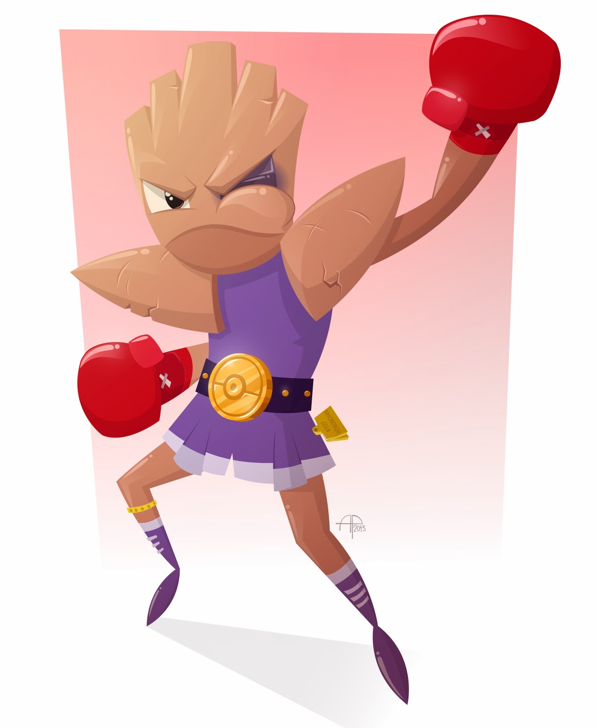 THE ART OF PLACITTE: Hitmonchan (Pokémon)