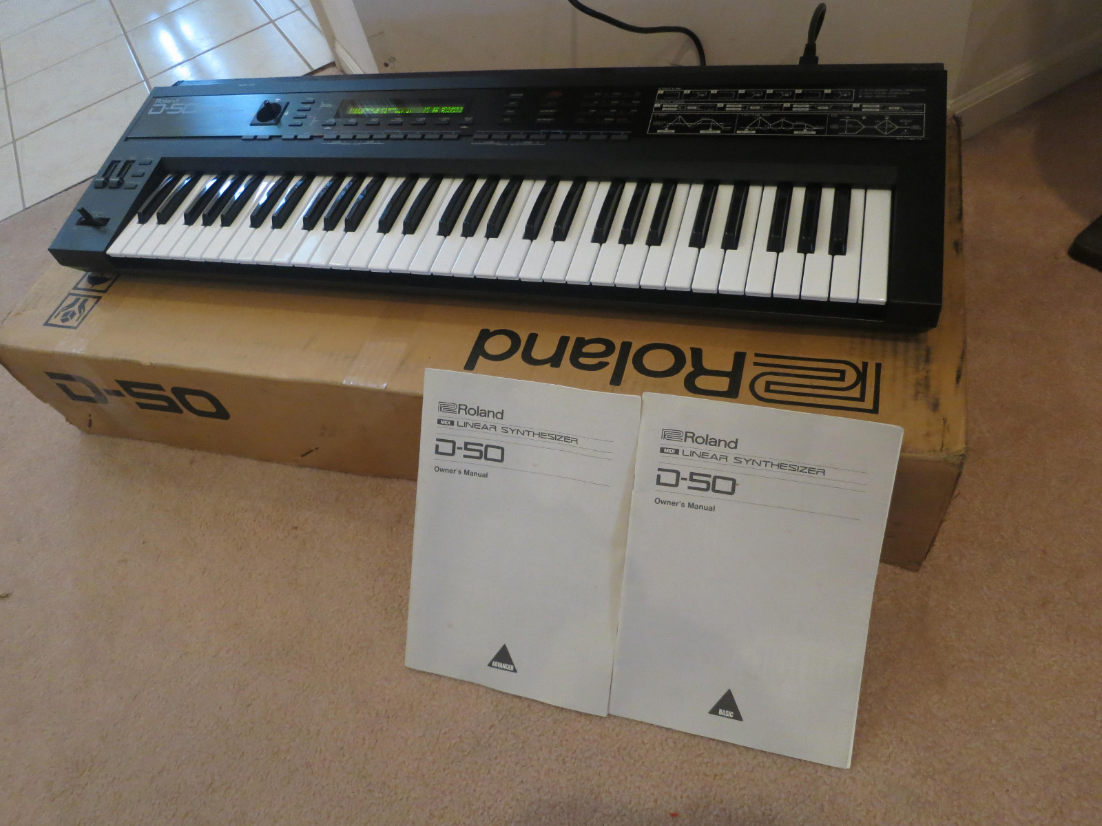 MATRIXSYNTH: Roland D50 with Original Box