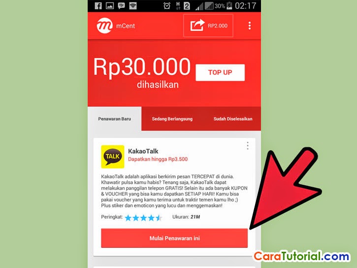 Cara Mendapatkan Pulsa Gratis di Android (All Operator) - caratutorial.com