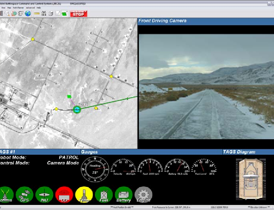 Unmanned Systems: FIRRE UGV Joint Battlespace Command and Control System