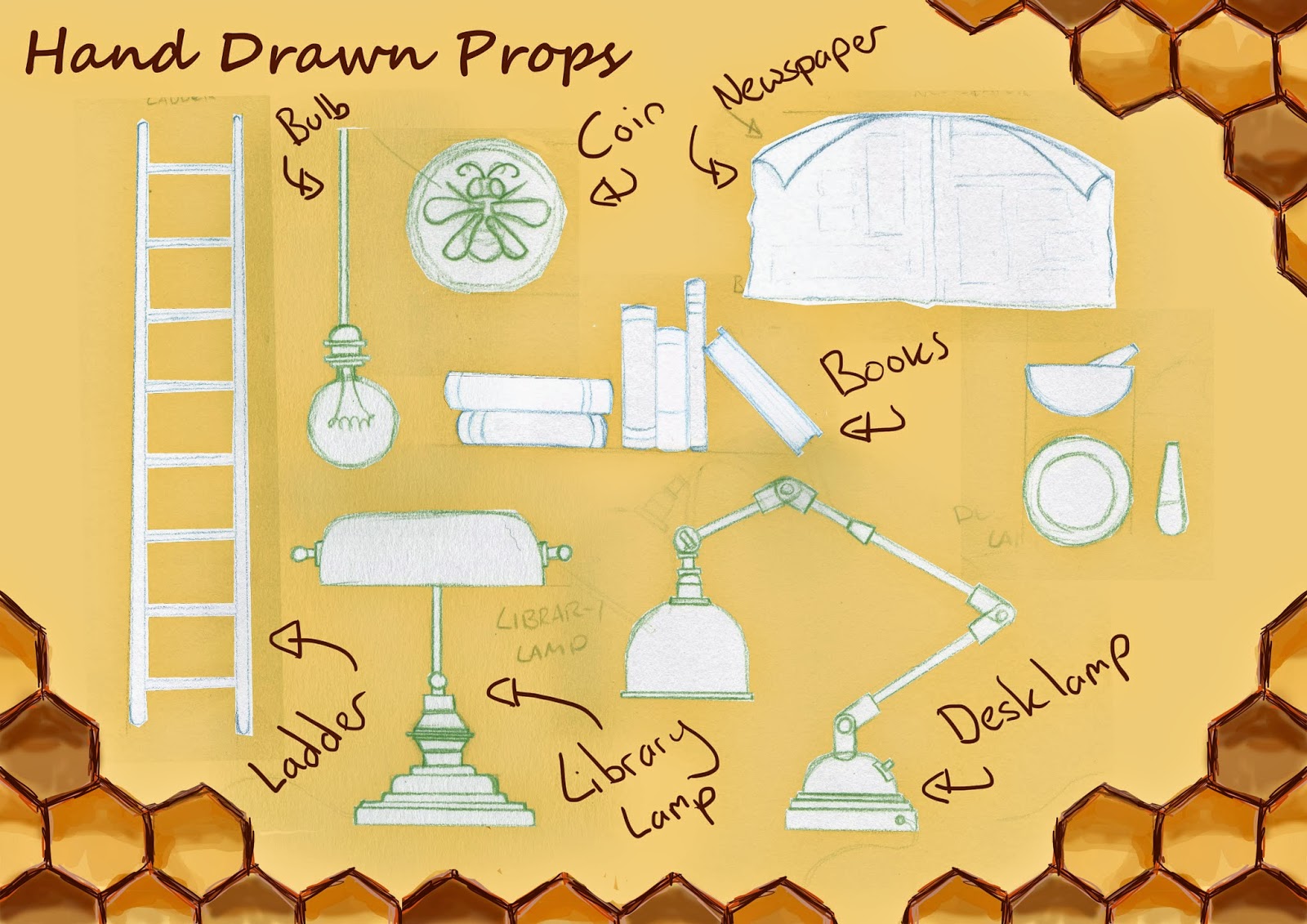 Stop Motion Blog: Hand Drawn Props