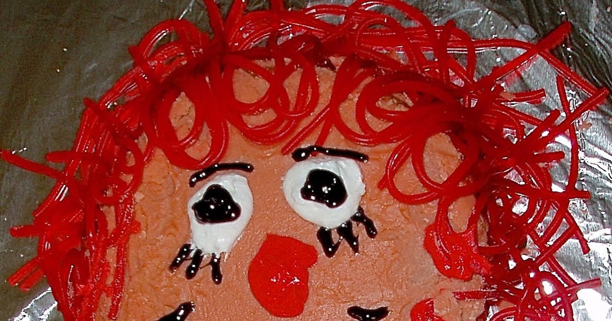 Savory Sweet and Satisfying: Raggedy Ann Cake