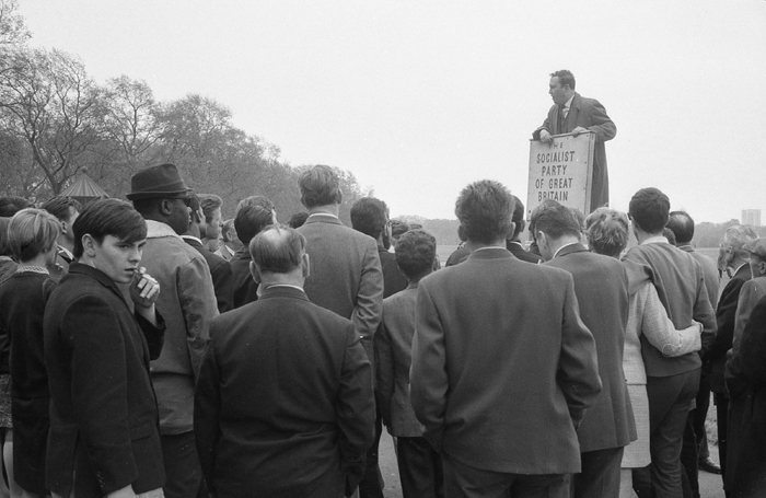 ON THE ROAD Archives: Hyde Park, Speaker's Corner. London, 1967