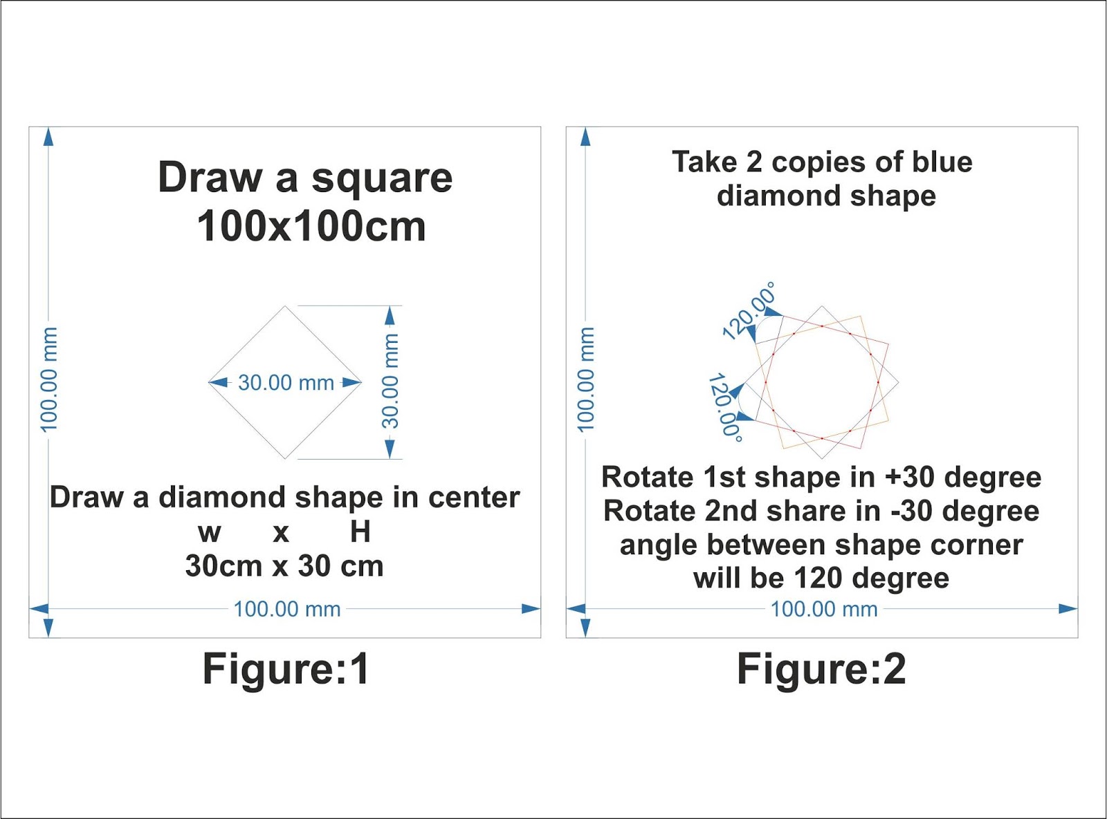 How to draw Islamic pattern using an easy method - Islamic Designs ...