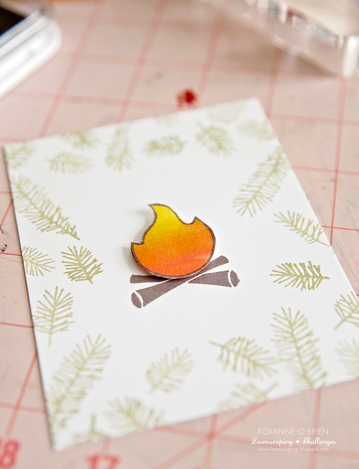 Lawnscaping Challenge: Summer Friendship Card