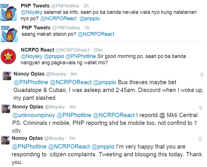 Government and Taxes: Bus Thieves and the PNP