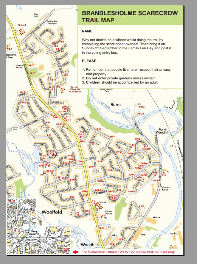 Bury Gardeners: Scarecrow trail