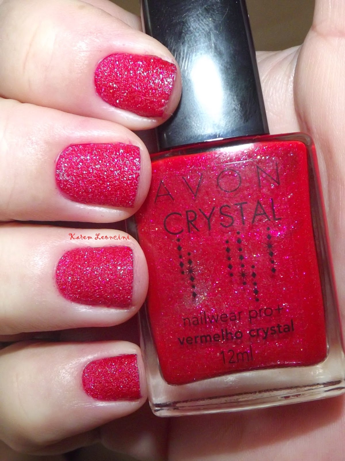 Esmalteria da Rua 9 - Muito além dos esmaltes!: Vermelho Crystal - Avon ...