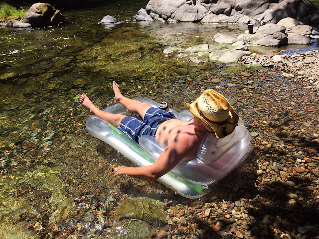 The Closet Hippo: Camping at Yellow Bottom on Quartzville Creek