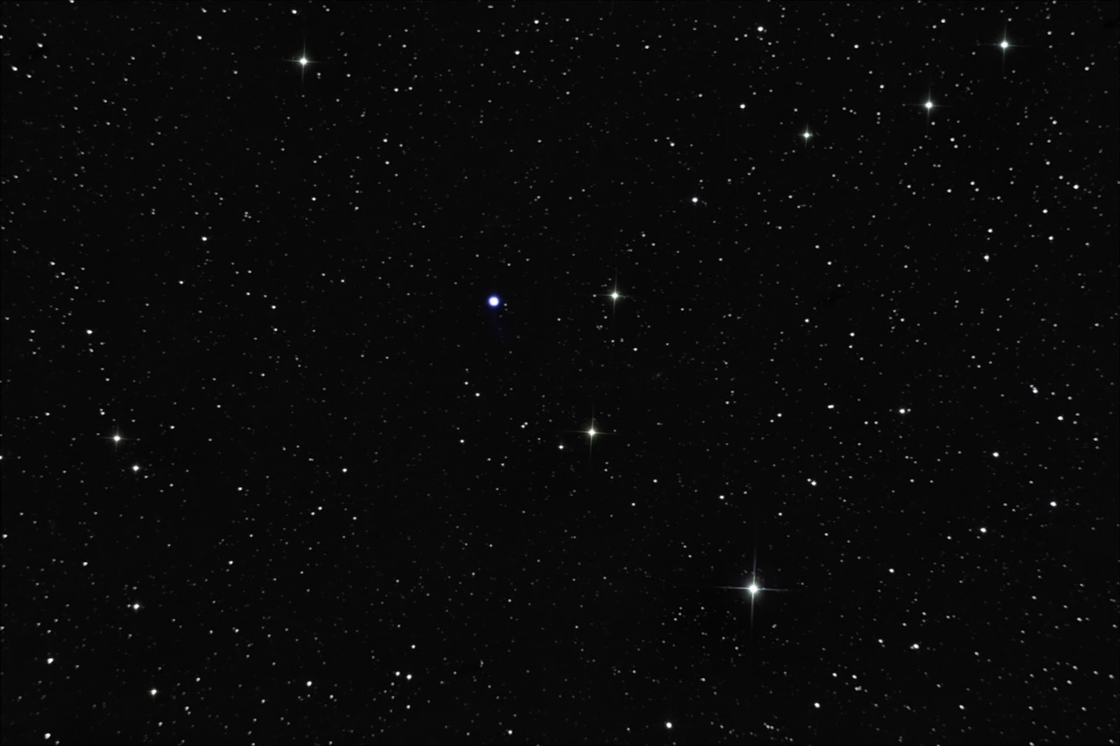 NGC 7662 – Planetary Nebula in Andromeda, the “Blue Snowball”