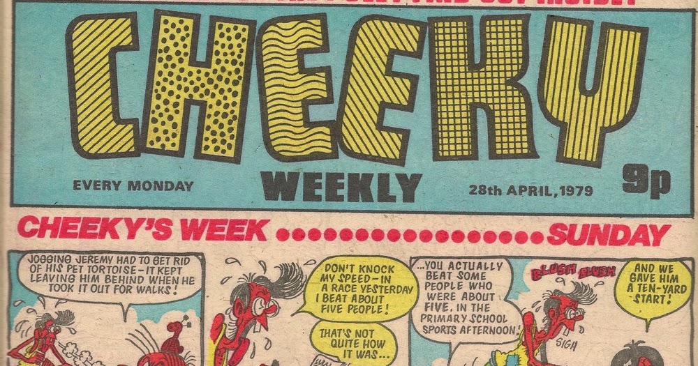 Cheeky Weekly: Cheeky Weekly cover date 28 April 1979