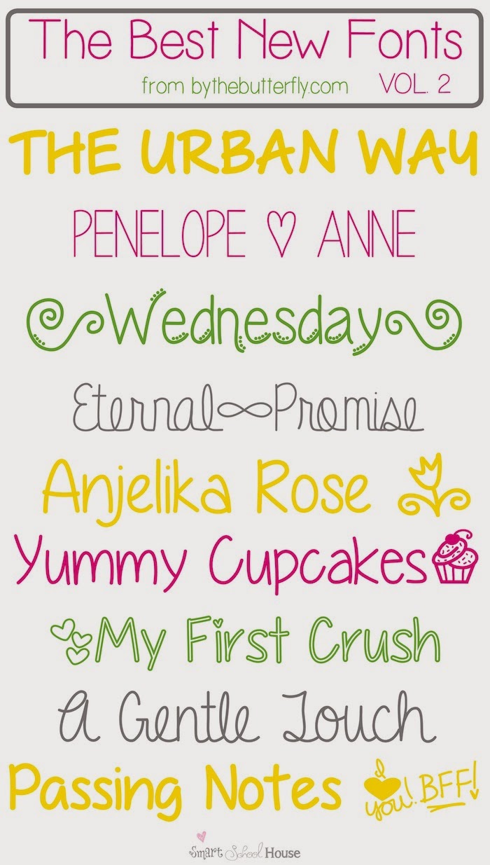 9 The Best Font New - FONT BUNDLE