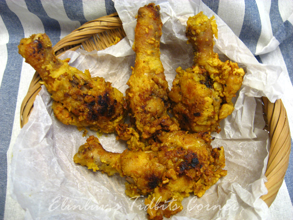 Elinluv's Tidbits Corner: Deep Fried Turmeric Chicken