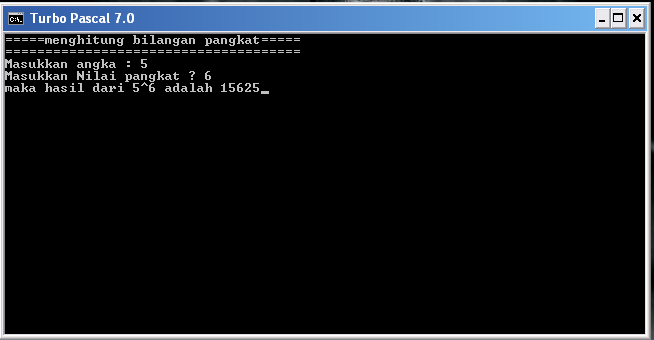 Program Menghitung Bilangan Pangkat di Pascal - CODING JENIUS | Tempat Belajar Coding Programmer