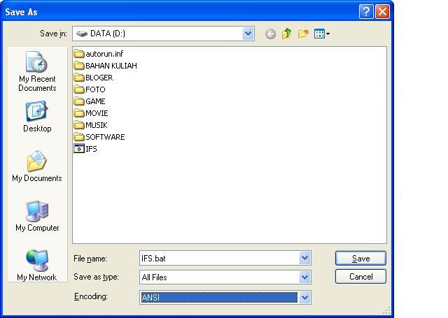 Ku Tunggu Jempol Manismu di Blogku: Cara Mengunci File Dengan Password ...