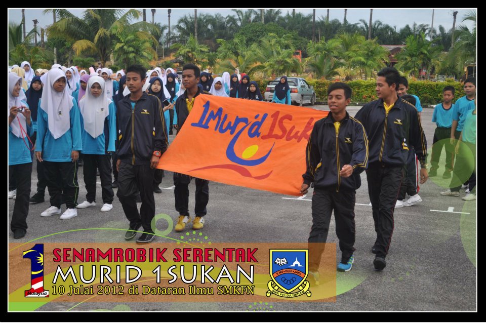 SENAMROBIK SERENTAK 1 MURID 1 SUKAN SMKFN 2012