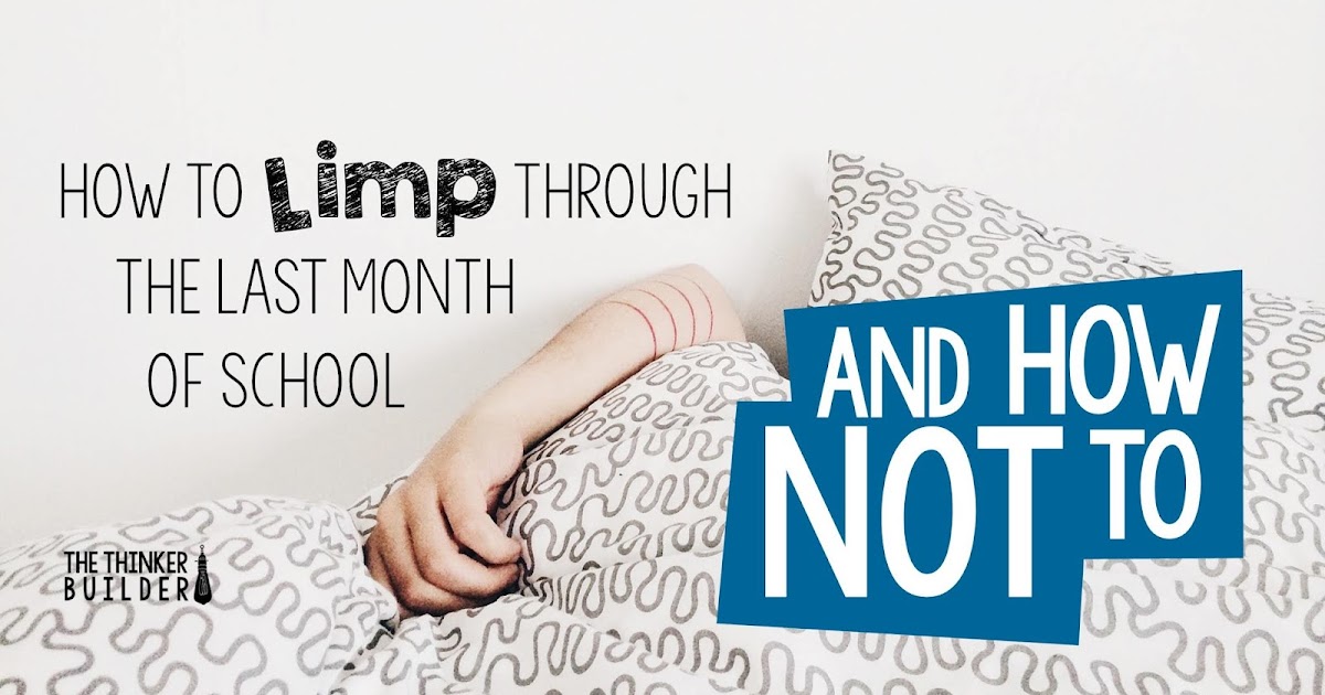 How to Limp through the Last Month (And How Not to)