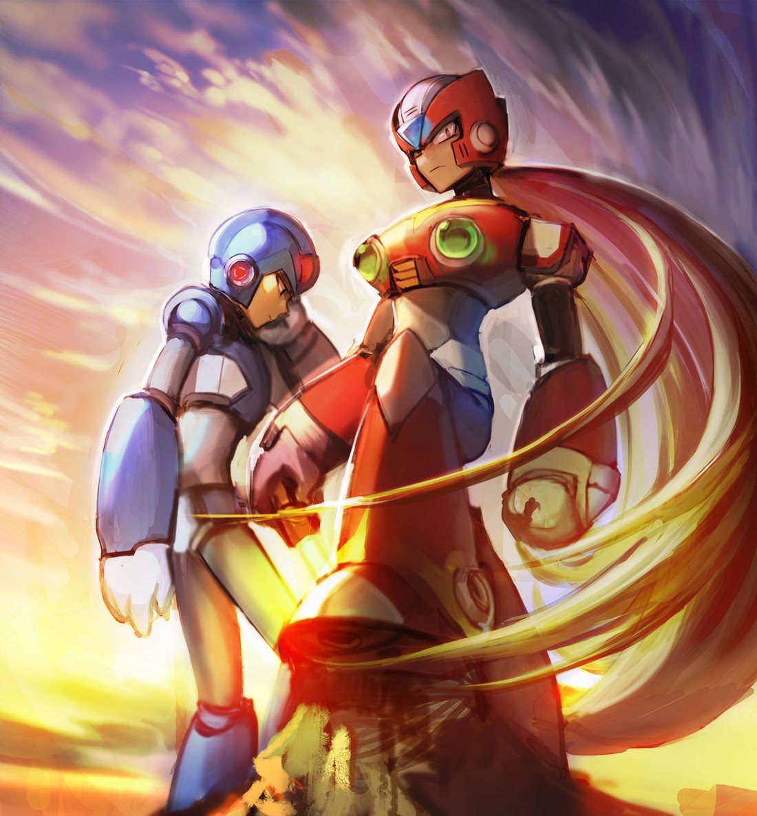 GAMING ROCKS ON: Game Art #68: Mega Man Gallery