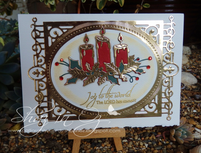 Bizzy Becs Store Blog: Layering dies - Memory Box Glowing Candles Die