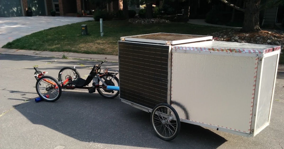 Renewable Energy: Trailer for E-trike Phase II, Solar