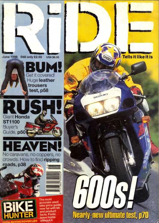 The Honda Valkyrie Pages: Ride Magazine - June 1998