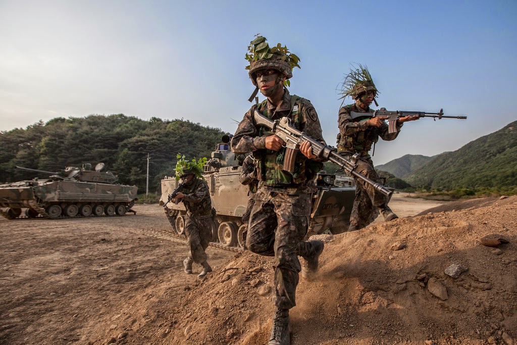 SNAFU!: K-21 Infantry Fighting Vehicle firing practice of the Korean ...