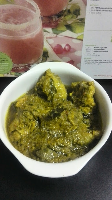 namakucella: AYAM MASAK RENDANG HIJAU...