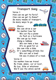 English for Kids Step by Step: Transport Song for Children