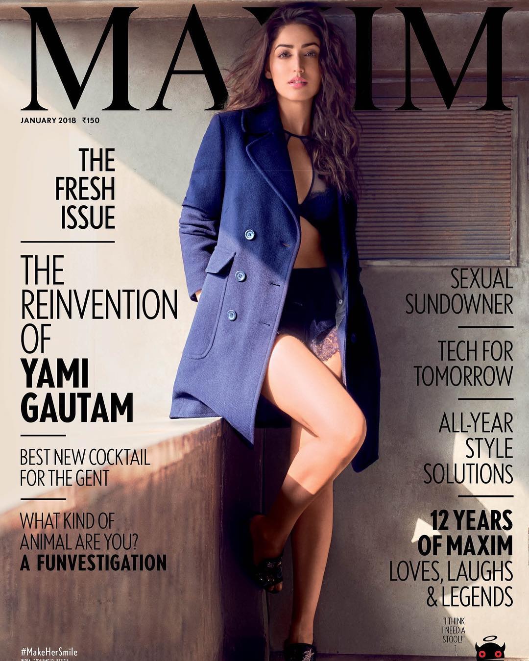 Yami Gautam Hot Photoshoot Pics For Maxim India January Issue 2018 - Hollywood | Tollywood ...
