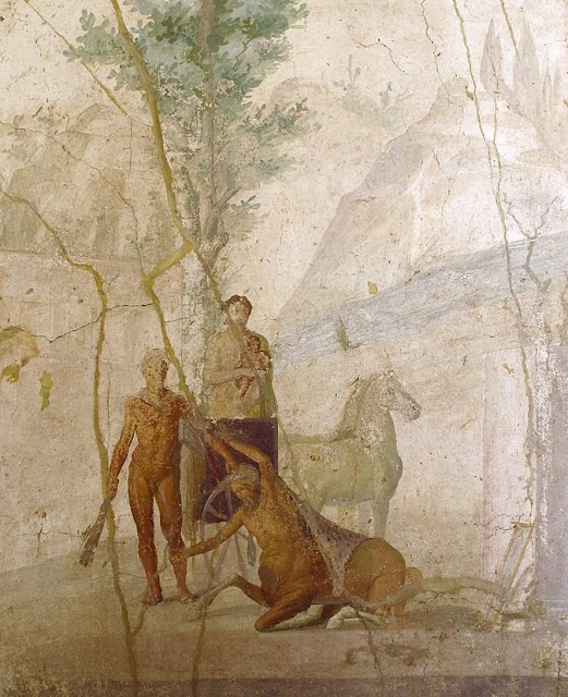 Where is Ariadne?: Deianira (with Hercules and Nessus)