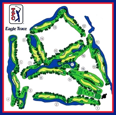 The Florida Golf Course Seeker: TPC Eagle Trace Golf Club