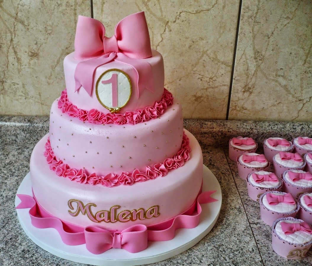 San Cooking: Bolos e Cupcakes com Laços