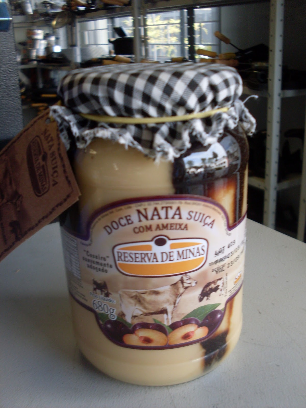 Churrasqueiras em Curitiba: DOCE DE NATA SUIÇA RESERVA DE MINAS ARTEINOXX