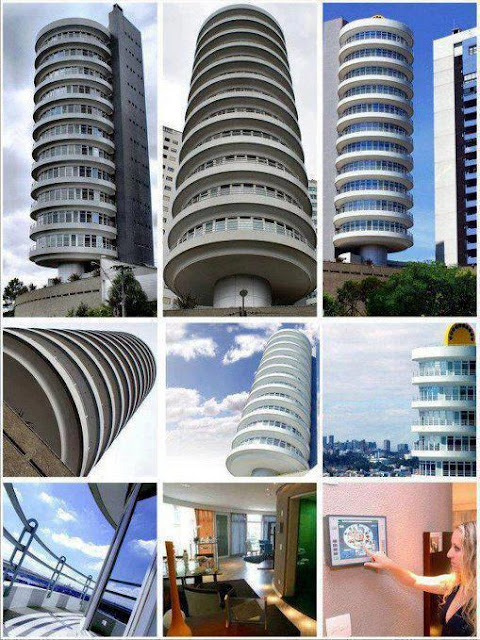 Fun Below Sun: AMAZING ROTATING BUILDING