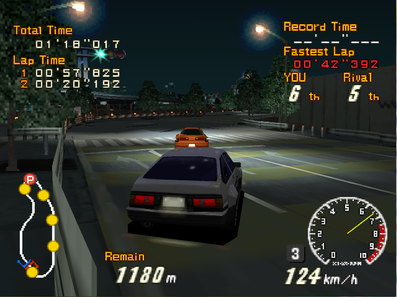Racing Lagoon - game rom iso emu ps1 epsxe