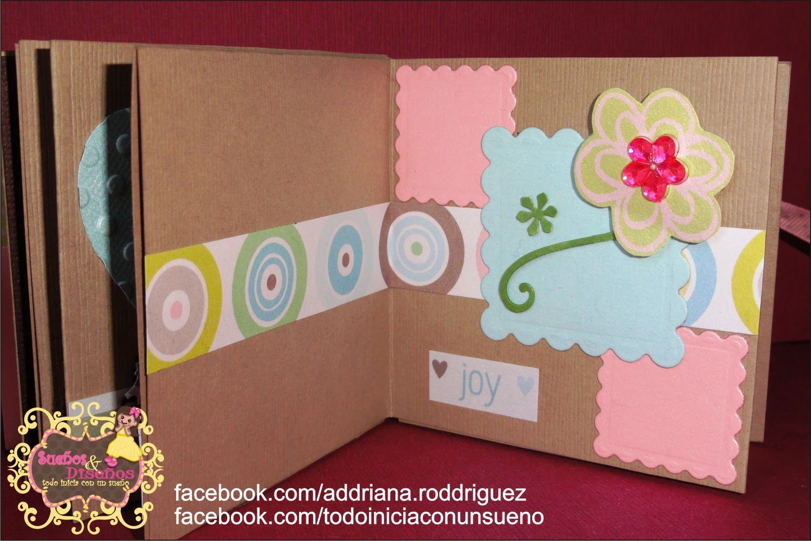 Todo inicia con un sueño. De Adriana Rodríguez: ¡MINI ALBUM PARA ...