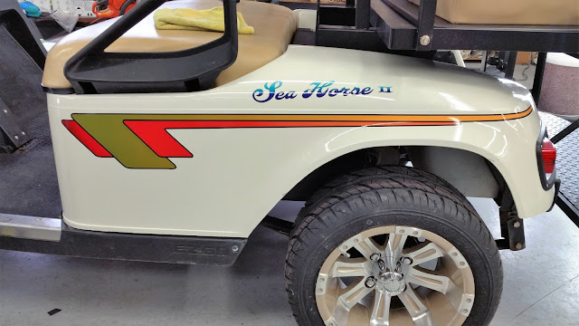 Lancaster Auto Graphics : Custom Golf Cart Decals