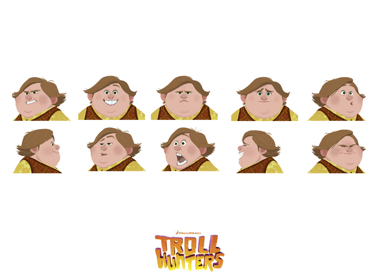 Flooby Nooby: Troll Hunters - Character Design