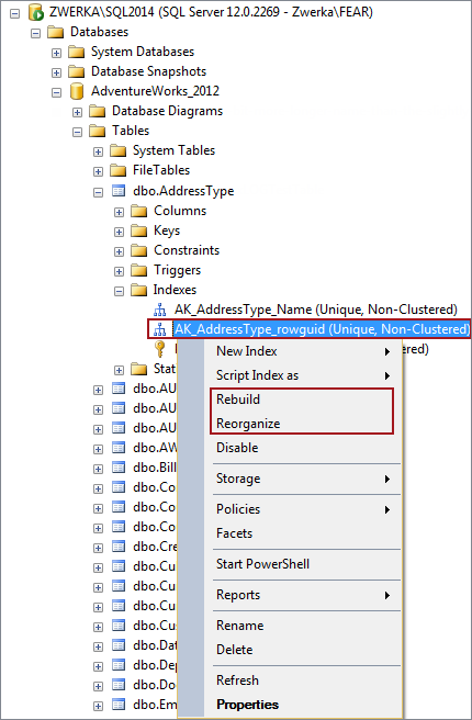 Hieu's blog: Why, when and how to rebuild and reorganize SQL Server indexes
