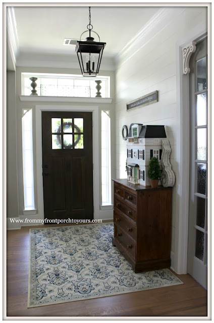 From My Front Porch To Yours: Foyer Update- Cottage Farmhouse Style