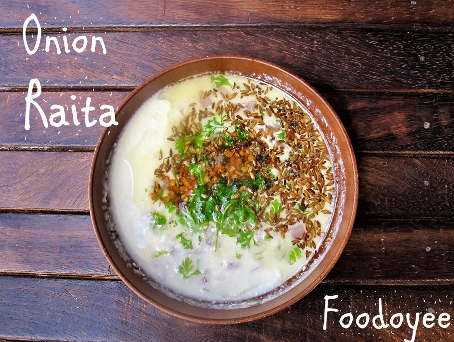Crunchy Onion Raita