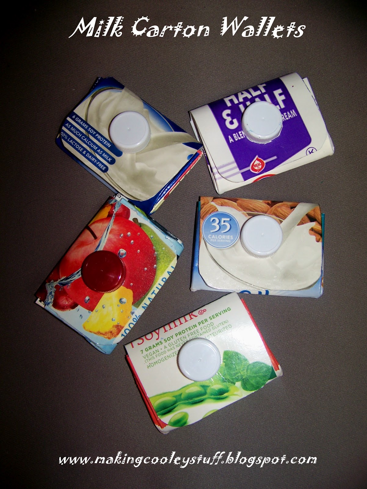Making Cooley Stuff: Milk Carton Wallets