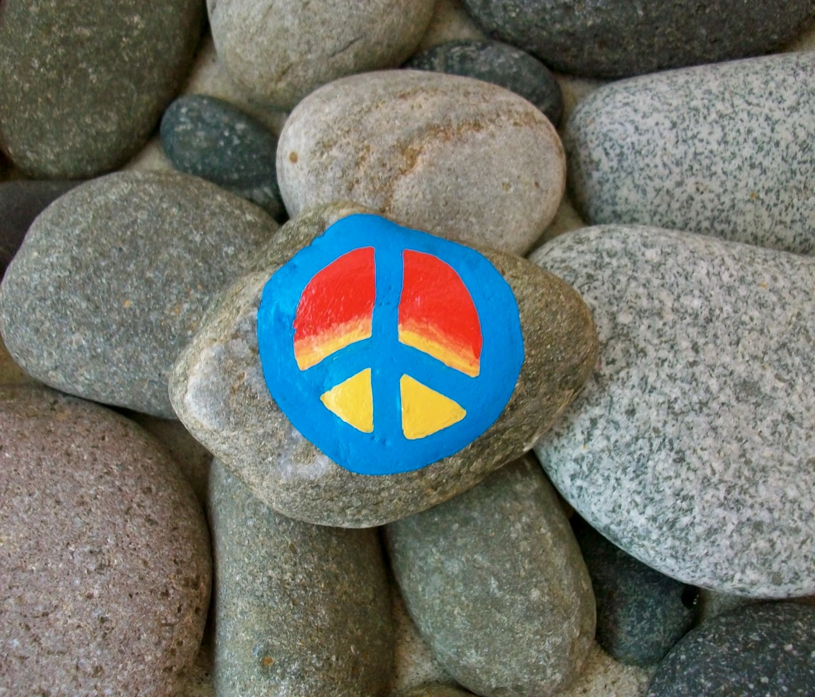 Peace Rocks: Block Island Peace Rocks