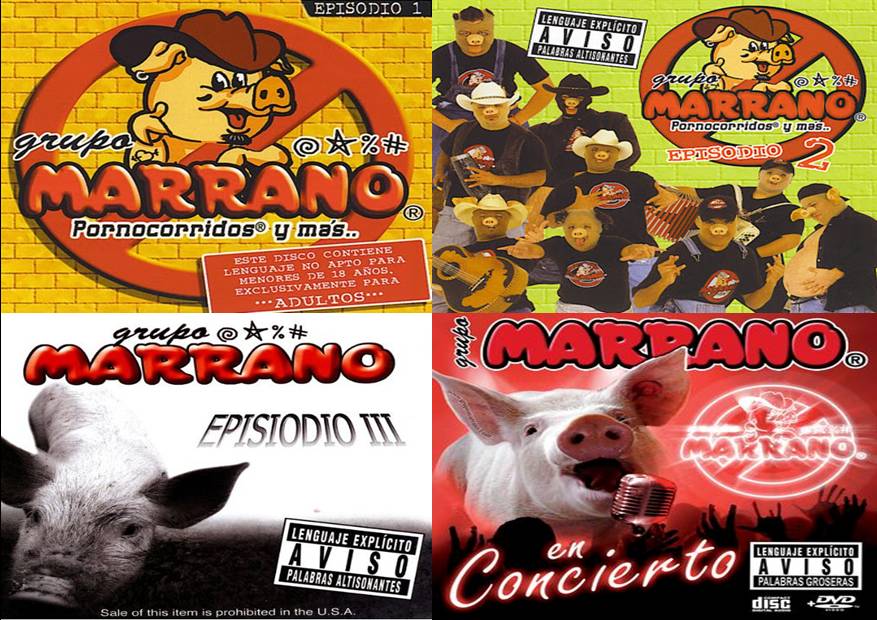 ¡Acá La Rola!: Grupo Marrano - Discografía Completa