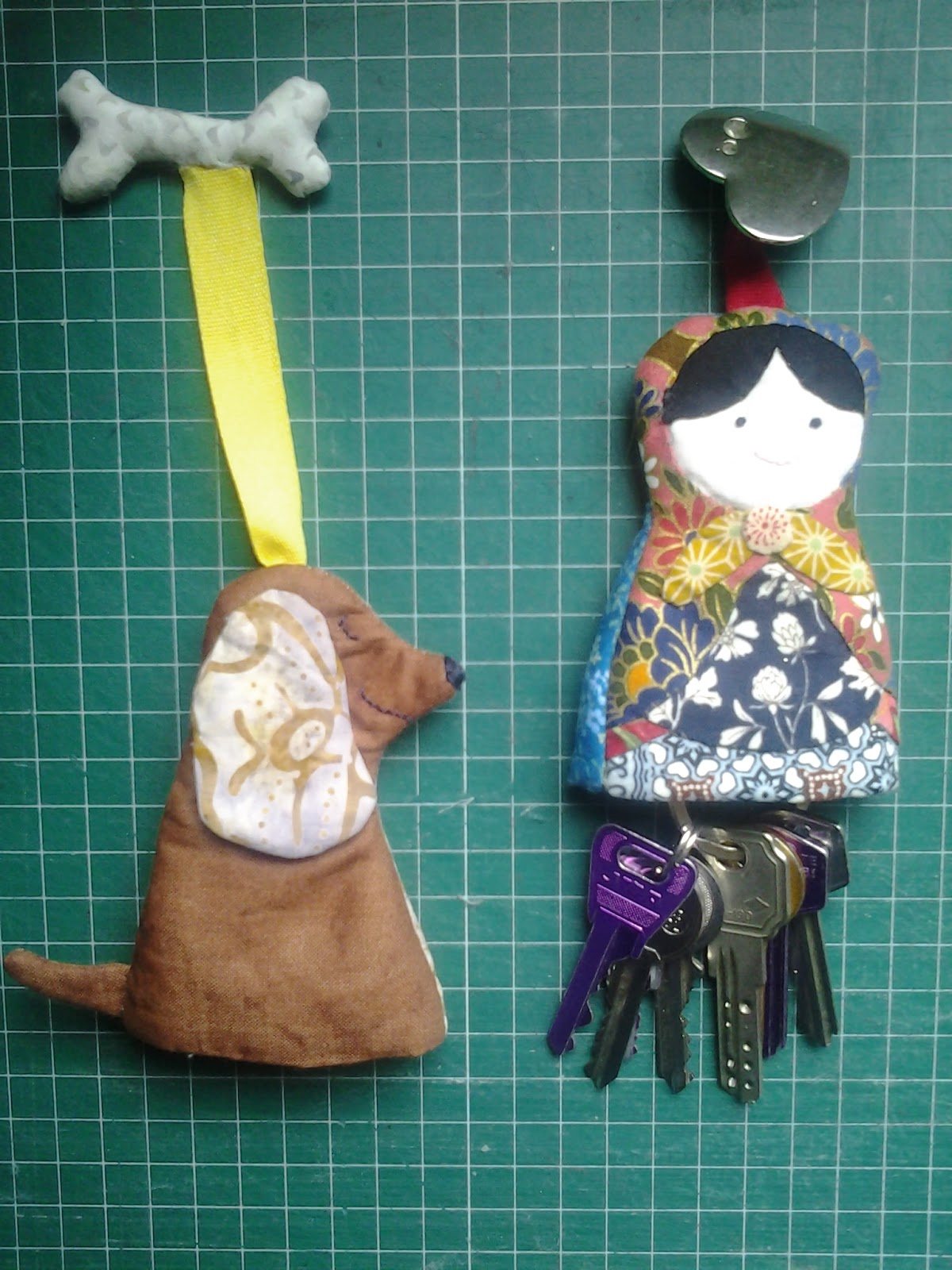 Katuxa Patchwork: guarda-llaves de patchwork