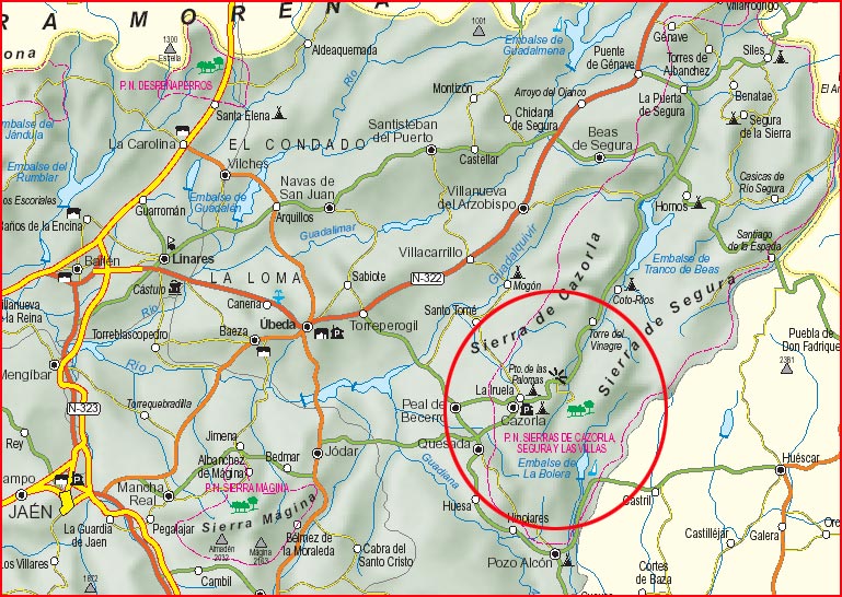 CAZORLA: ¿Dónde se encuentra Cazorla?