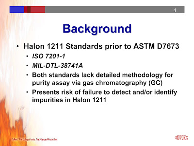 We Buy and Sell Halon: ASTM D7673-10 Standard Specification for Halon 1211