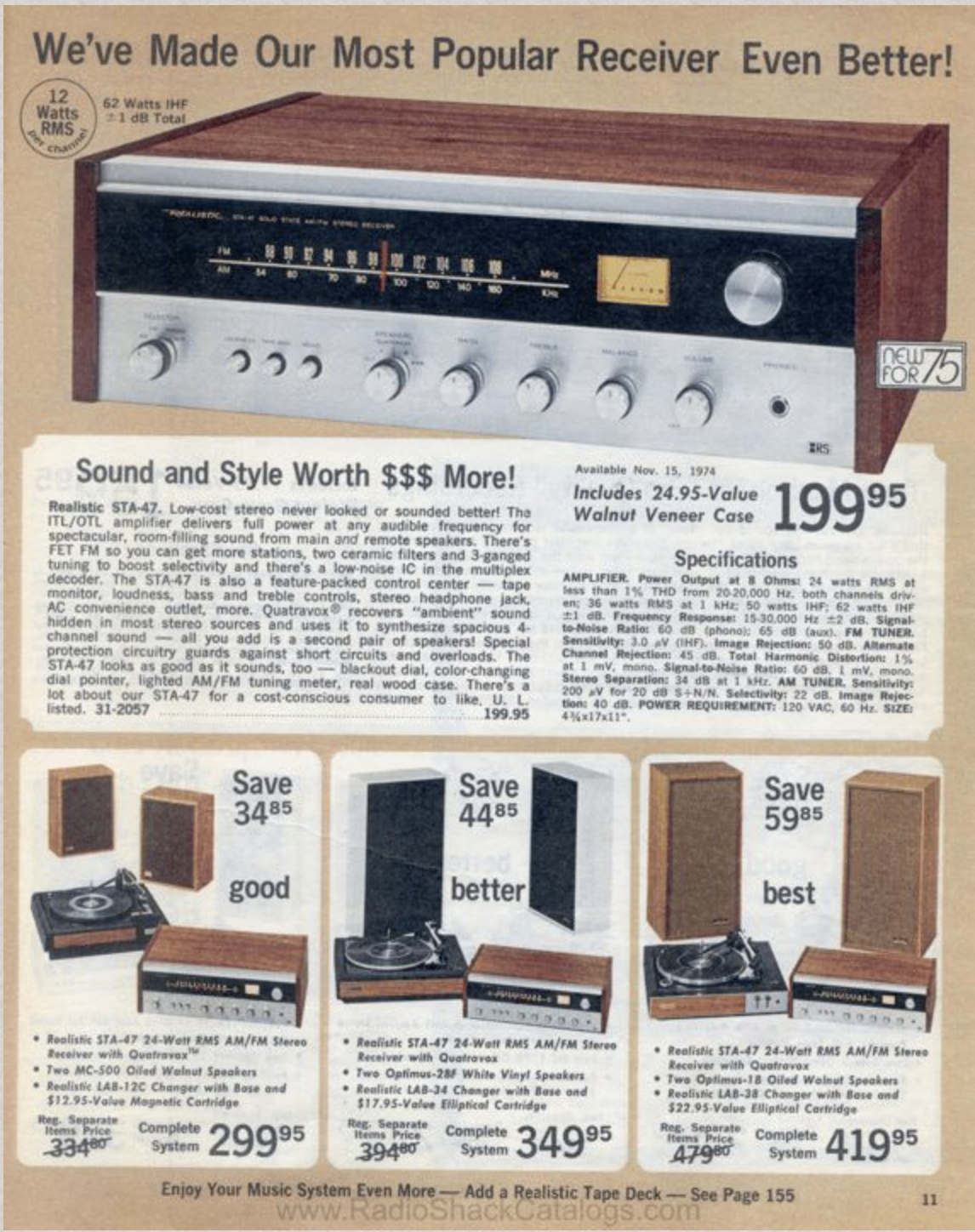 Rarities And Relics: Complete List Of All Realistic and Optimus Stereo ...